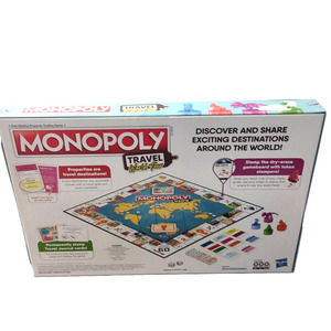 Hasbro | Toys | Monopoly Travel World Tour Board Game Family Fun ...